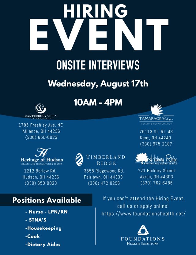 Open Hiring Event